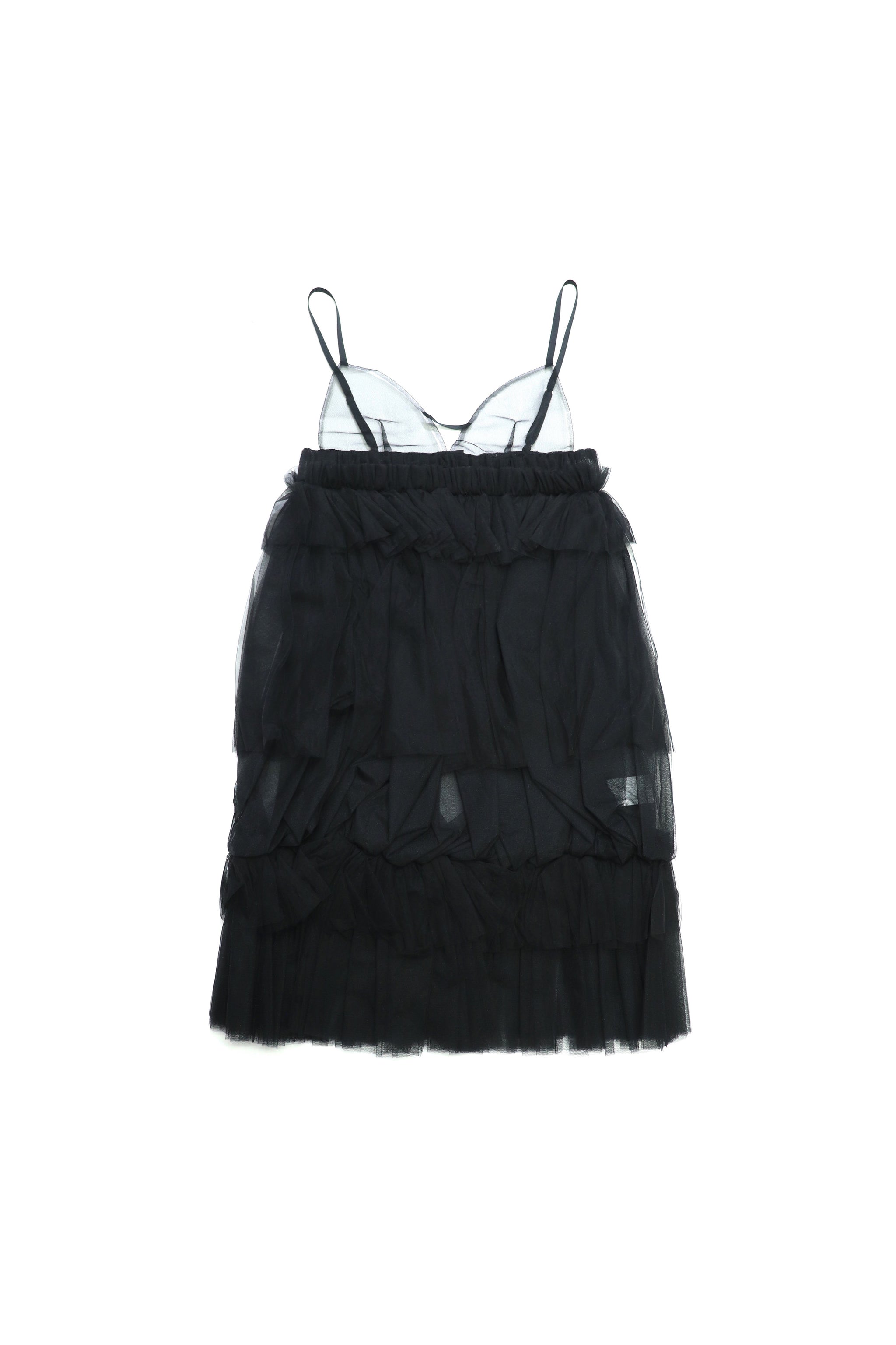 tulle balloon cami dress-BLACKの通販｜SHIORI MIKATA(シオリミカタ)公式オンラインショップ